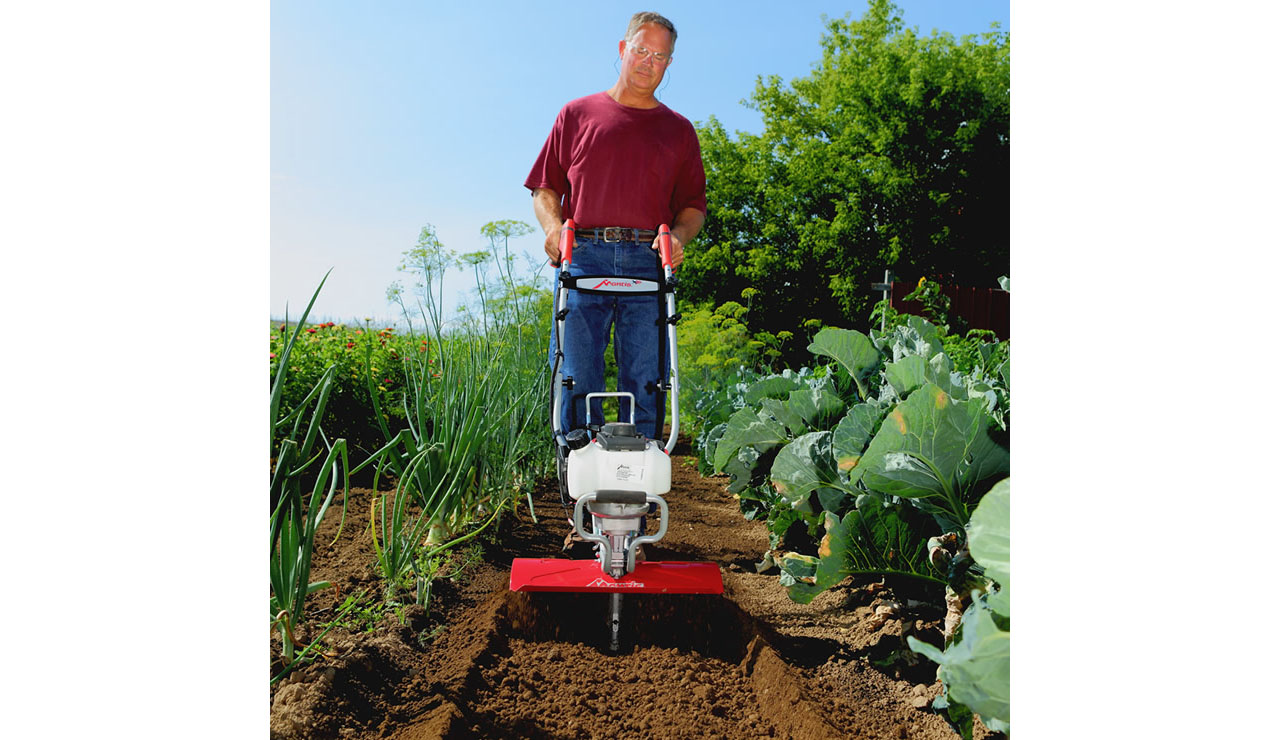 Mantis XP Extra-Wide 4-Cycle Tiller/Cultivator » Farm Implement and ...